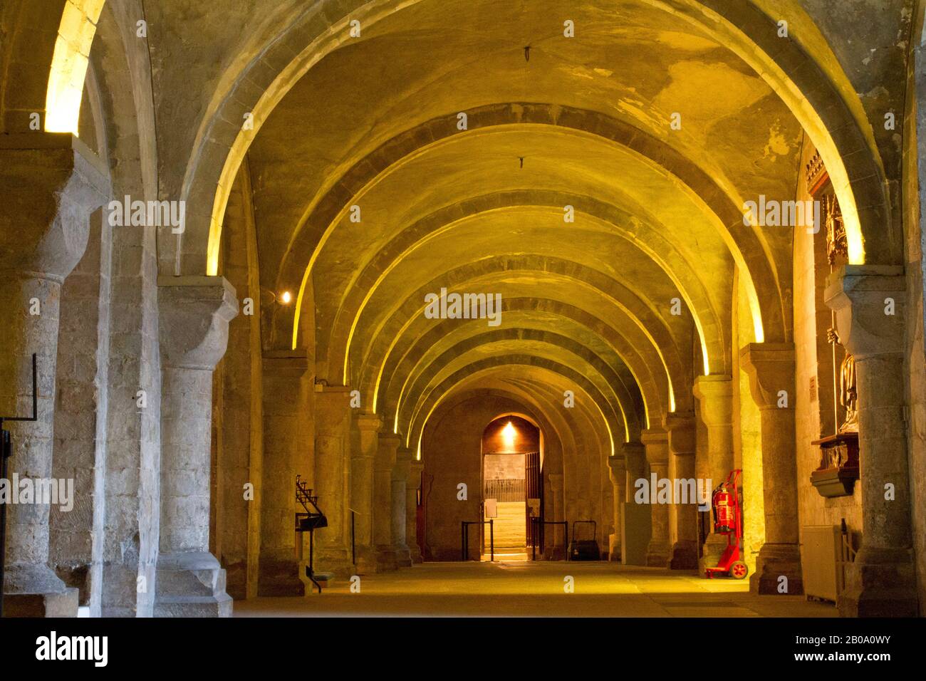 Canterbury cathedral crypt hi-res stock photography and images - Alamy