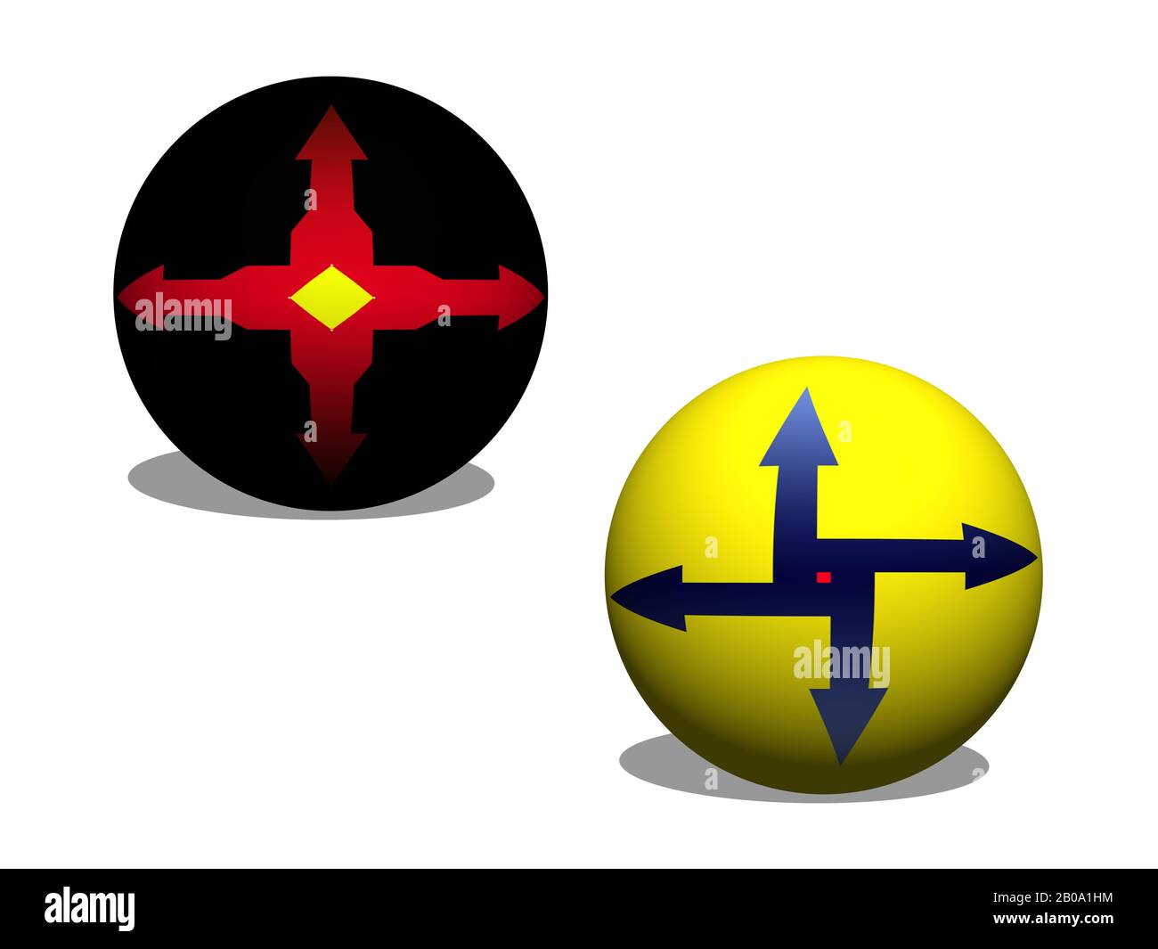 Cardinal direction sign hi-res stock photography and images - Alamy