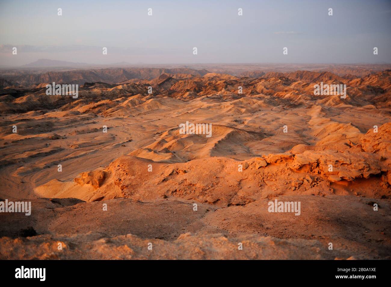 NAMIBIA, NEAR SWAKOPMUND, NAMIB DESERT IN EVENING LIGHT Stock Photo - Alamy