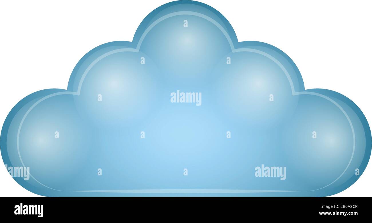 Isolated cloud image Stock Vector Image & Art - Alamy