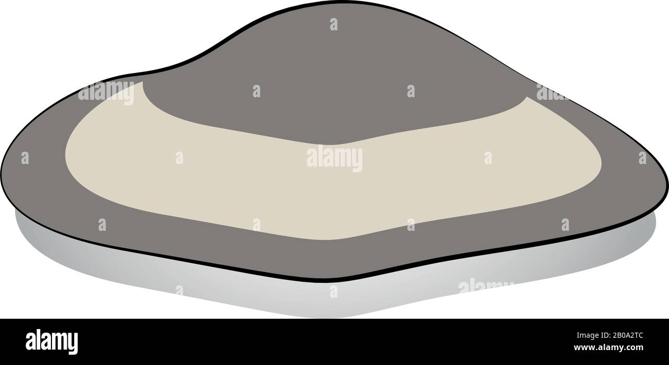 Grey color gravel Stock Vector Images - Alamy