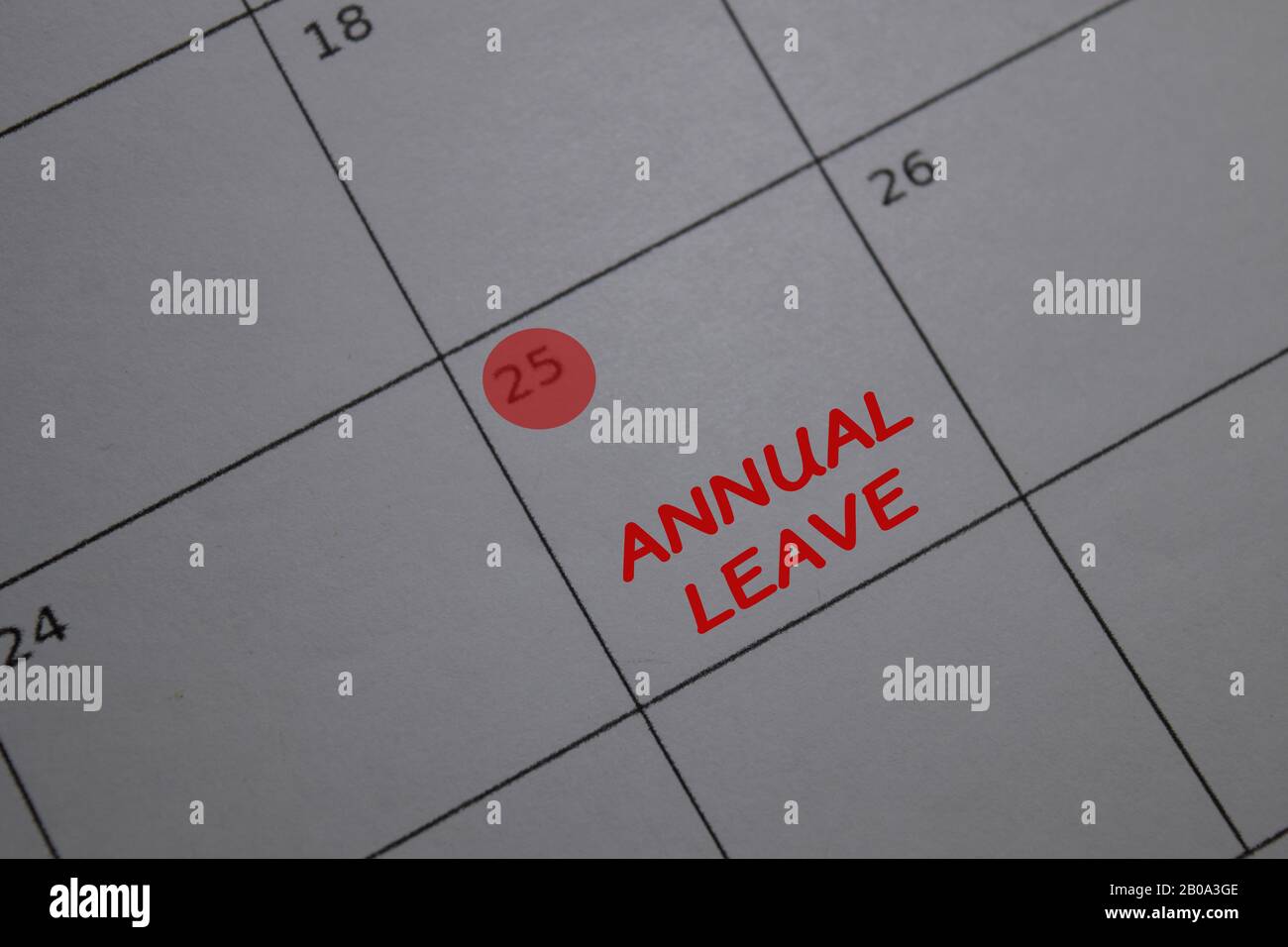 Annual leave hi-res stock photography and images - Alamy