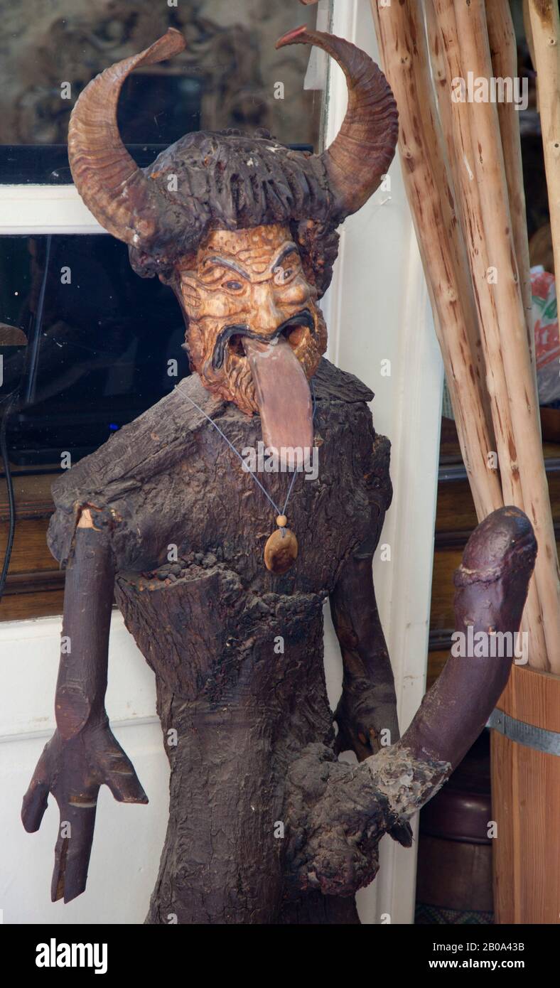 A phallic statue placed outside a shop ( selling tourist goods ) in the ...