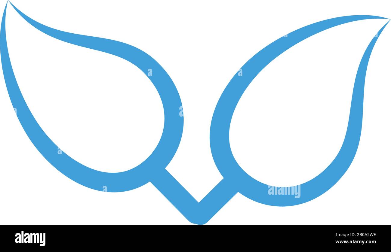 Leaf icon design vector template Stock Vector Image & Art - Alamy