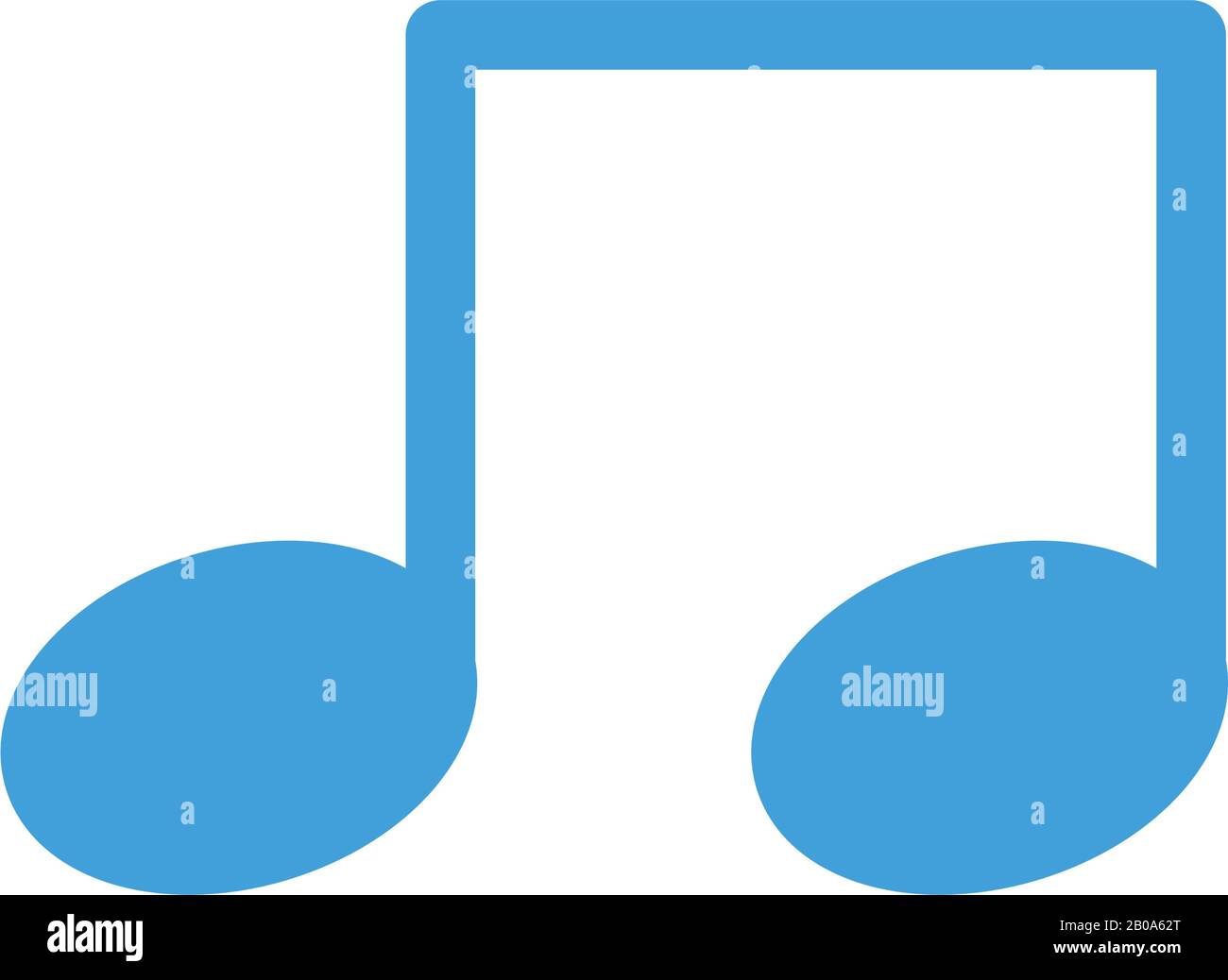 Music icon collection vector Cut Out Stock Images & Pictures - Alamy