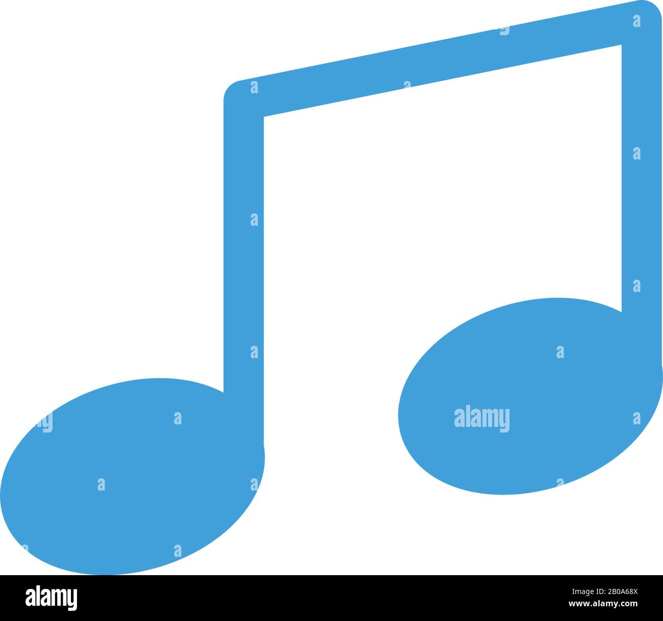 Music icon collection vector Cut Out Stock Images & Pictures - Alamy