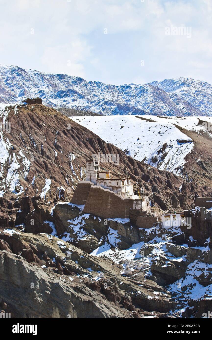 Basgo Gompa is an ancient fortress and Buddhist Monastery in Bazgo ...