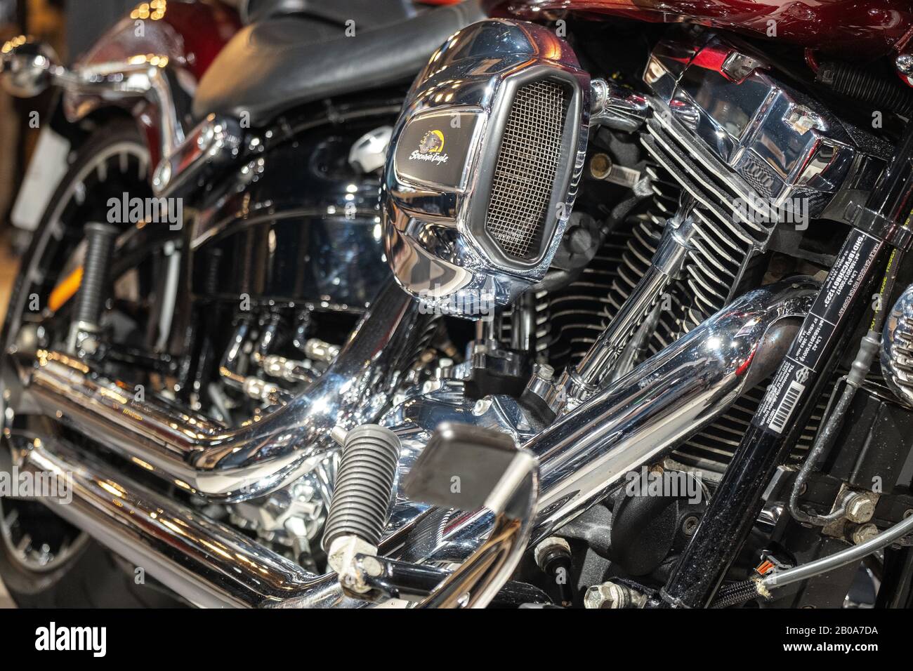 Harley-Davidson Reading Berkshire England Stock Photo - Alamy