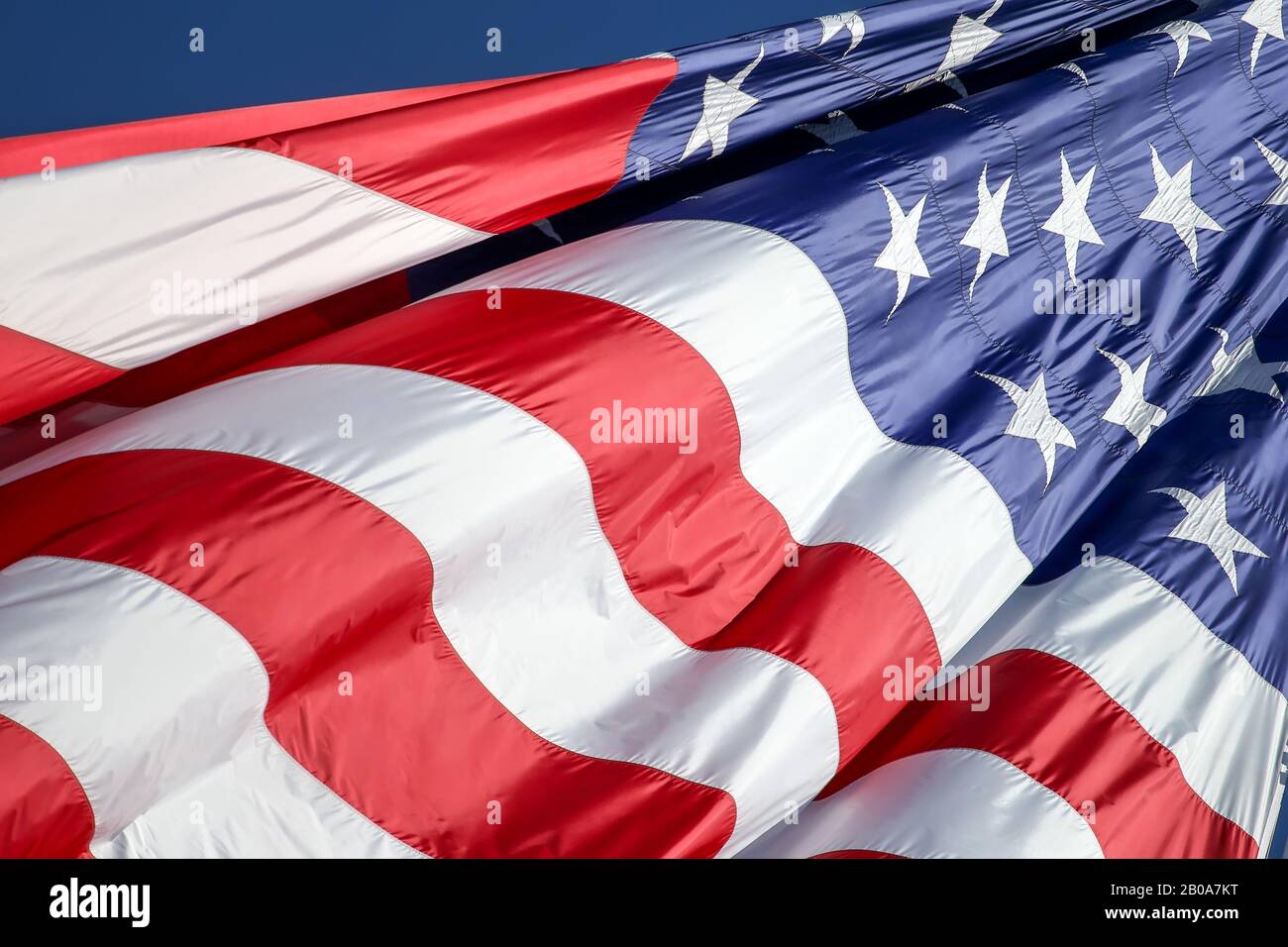 American flag waving jpg hi-res stock photography and images - Alamy