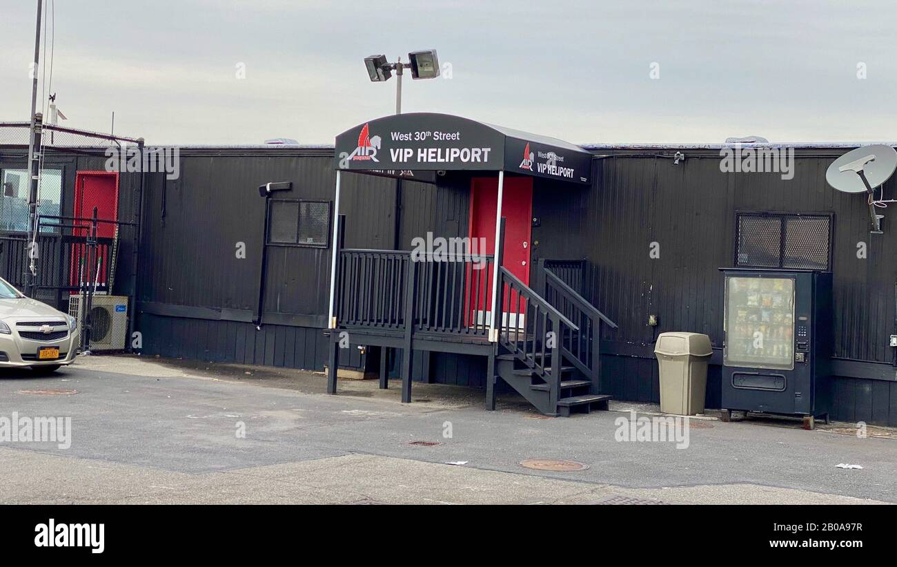 Manhattan heliport usa hi-res stock photography and images - Alamy