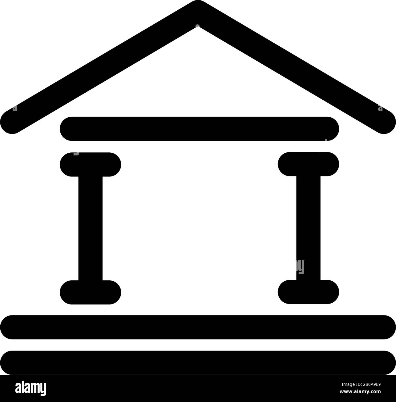 Column vector icon design Cut Out Stock Images & Pictures - Alamy