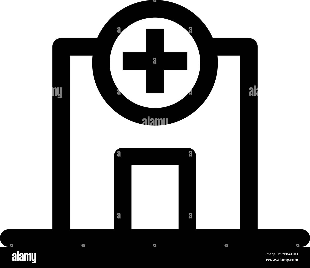 Hospital icon design vector template Stock Vector Image & Art - Alamy