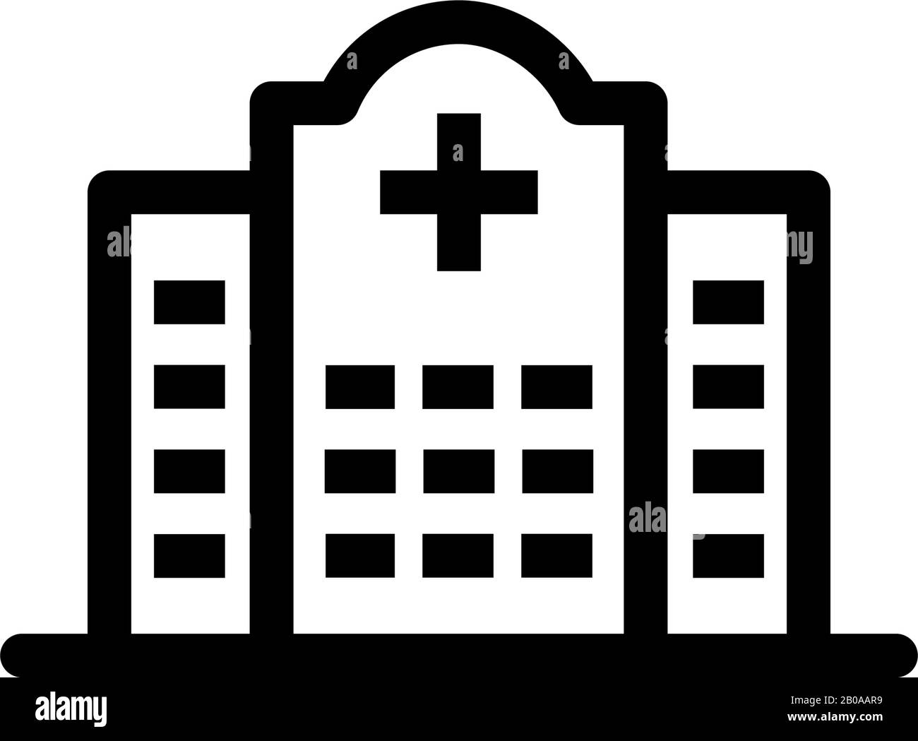 Hospital icon design vector template Stock Vector Image & Art - Alamy