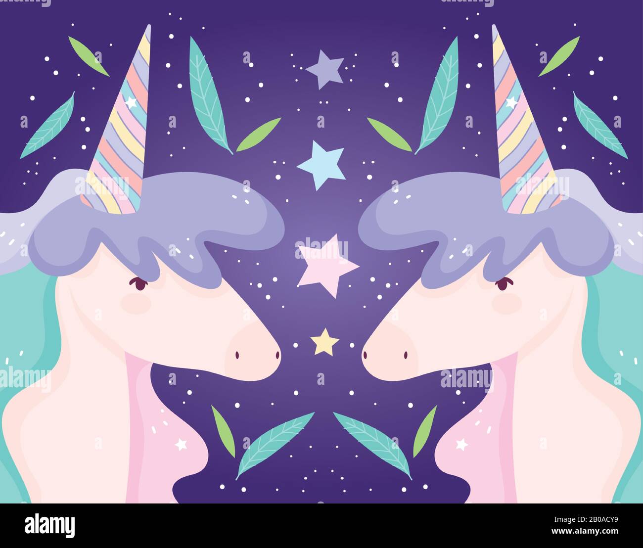 fantasy magic cute fantasy magic cute cartoon vector illustration Stock ...