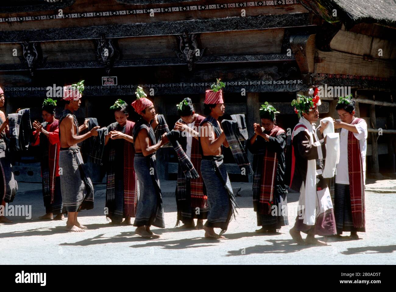 INDONESIA, SUMATRA, LAKE TOBA, SAMOSIR ISLAND, SIMANINDO, BATAK ...