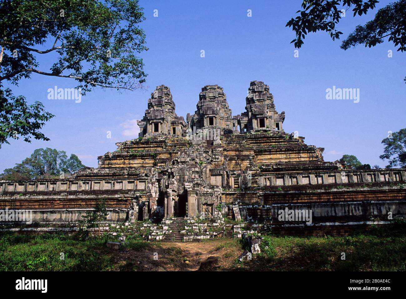 CAMBODIA, ANGKOR, TA KEO TEMPLE Stock Photo - Alamy