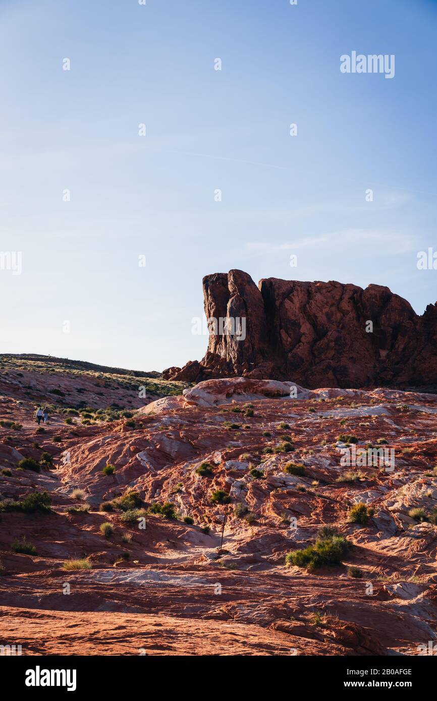 Rock formation in the Desert Stock Photo - Alamy