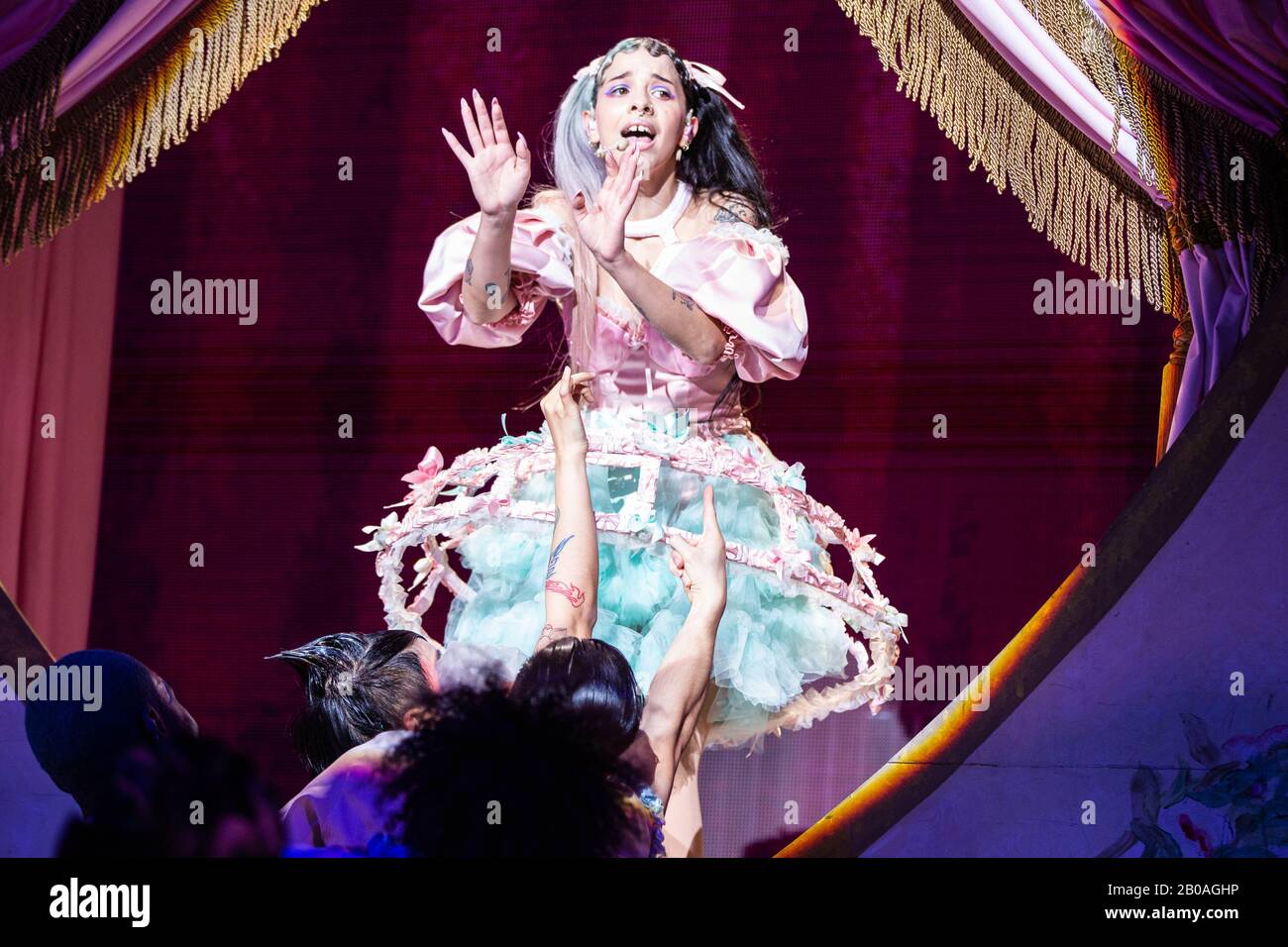 London, UK - February 17th, 2020: Melanie Martinez performing live at ...