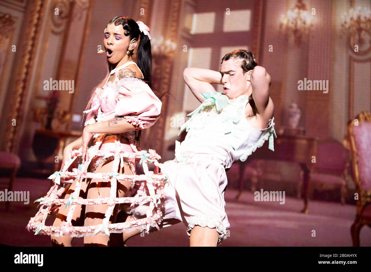 London, UK - February 17th, 2020: Melanie Martinez performing live at ...