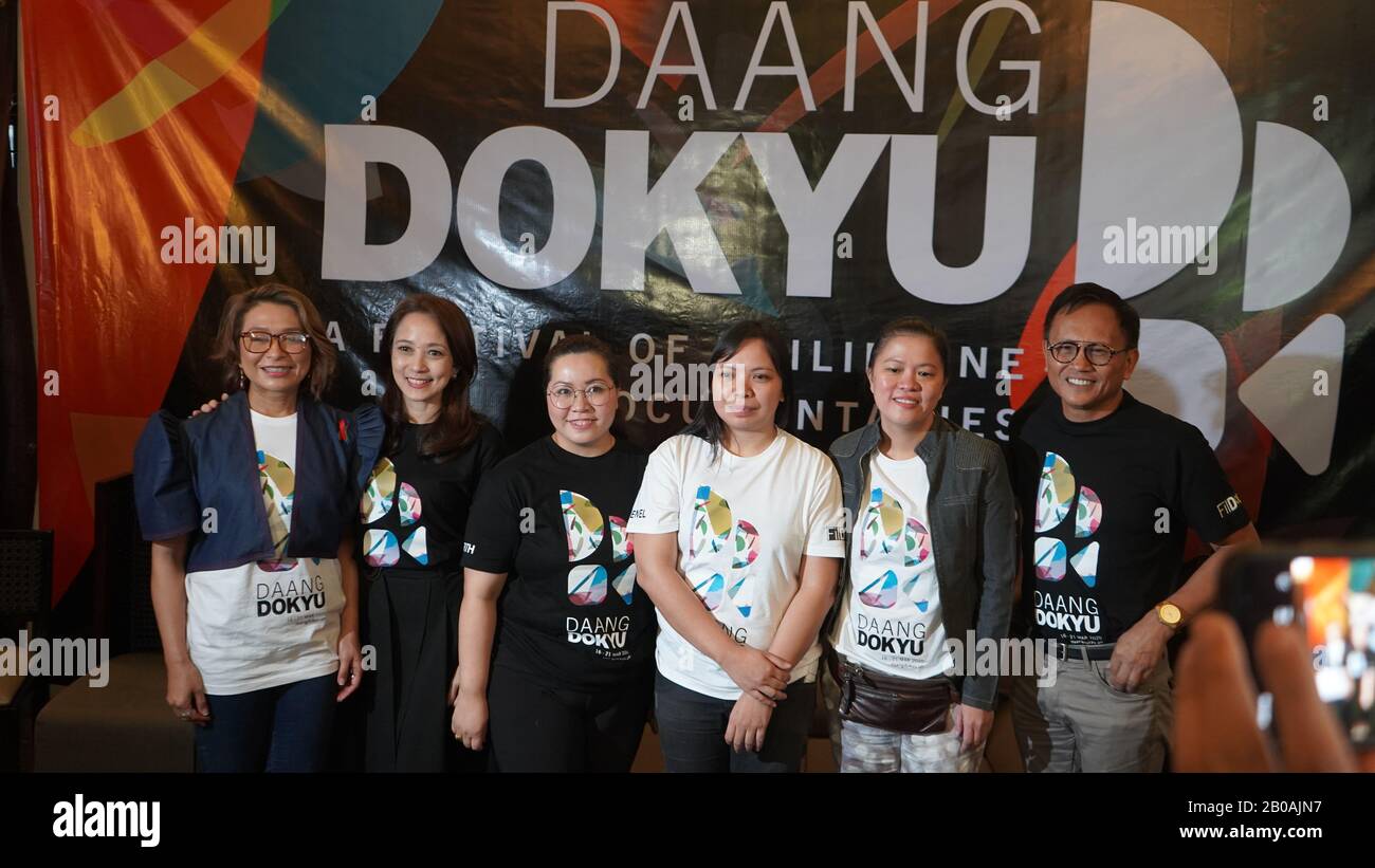 Quezon City, Philippines. 19th Feb, 2020. Daang Dokyu is the first film ...