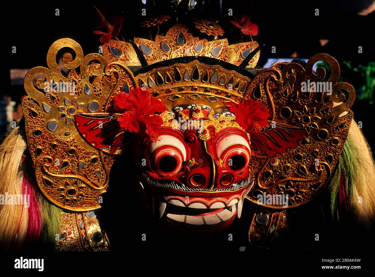 INDONESIA, BALI, BARONG DANCE, BARONG MASK Stock Photo - Alamy