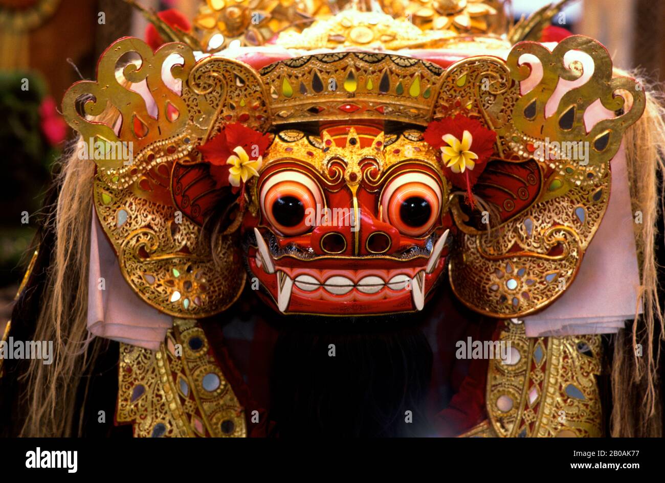 INDONESIA, BALI, BARONG DANCE, BARONG MASK Stock Photo - Alamy