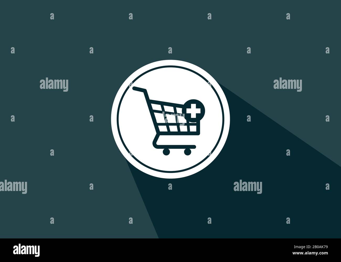 Shopping cart icon, Add to cart flat sign symbols logo Stock Vector ...