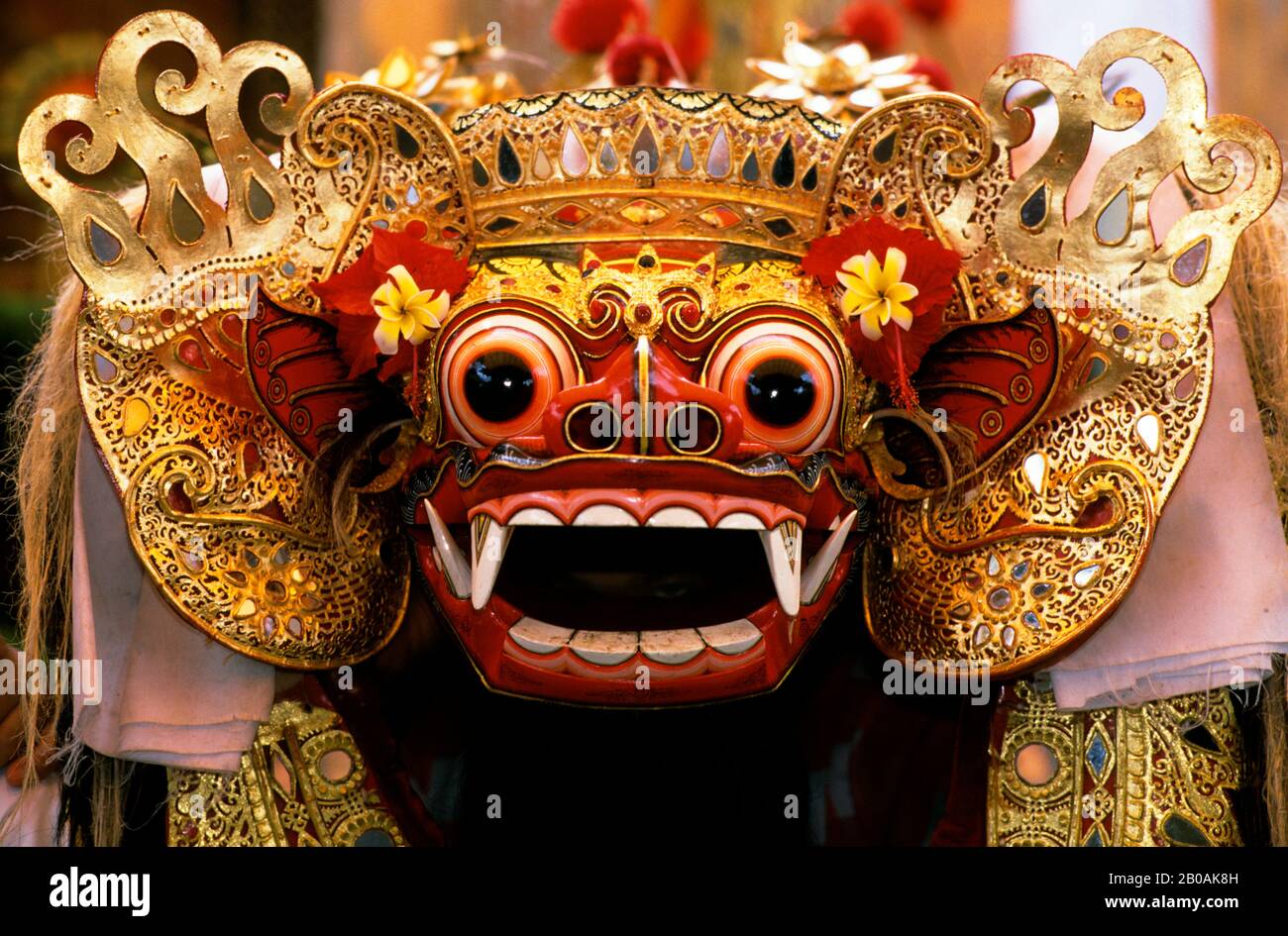 INDONESIA, BALI, BARONG DANCE, BARONG MASK Stock Photo - Alamy