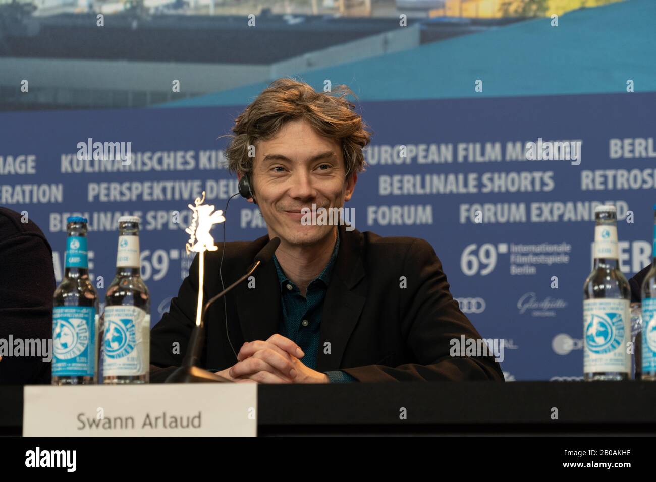 Grace a Dieu, press conference, film by Fracnois Ozon Stock Photo - Alamy