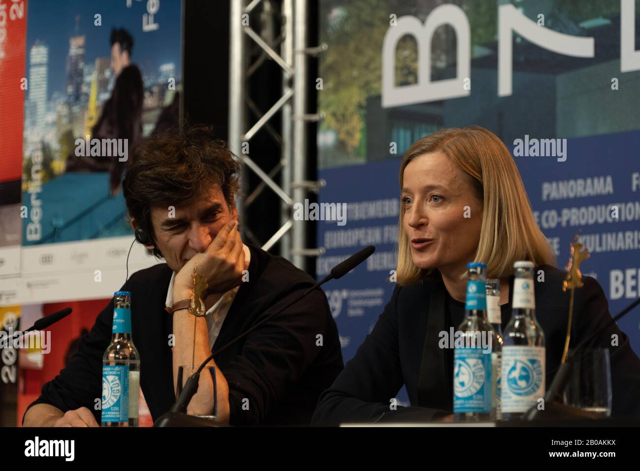 Grace a Dieu, press conference, film by Fracnois Ozon Stock Photo - Alamy