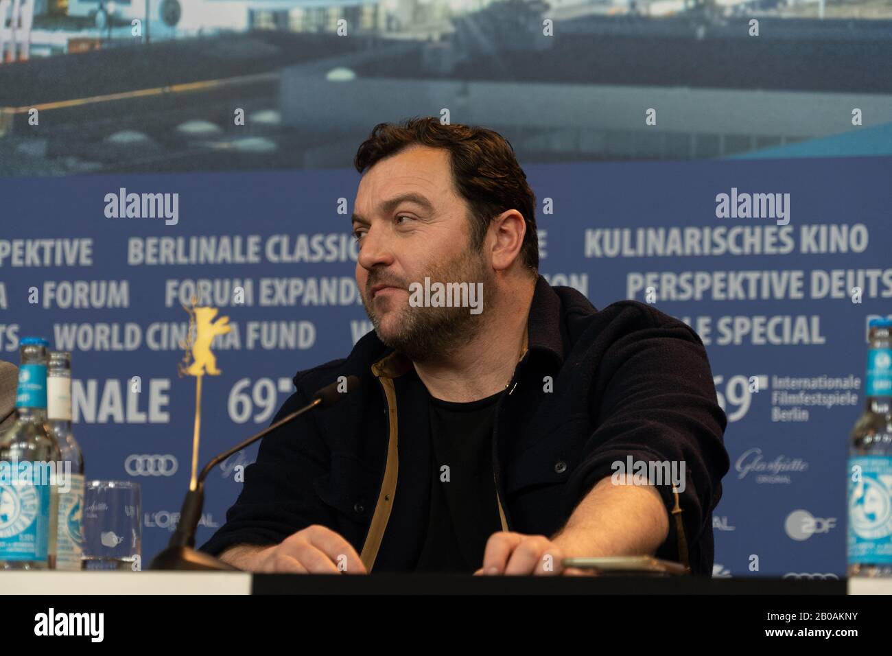 Grace a Dieu, press conference, film by Fracnois Ozon Stock Photo - Alamy