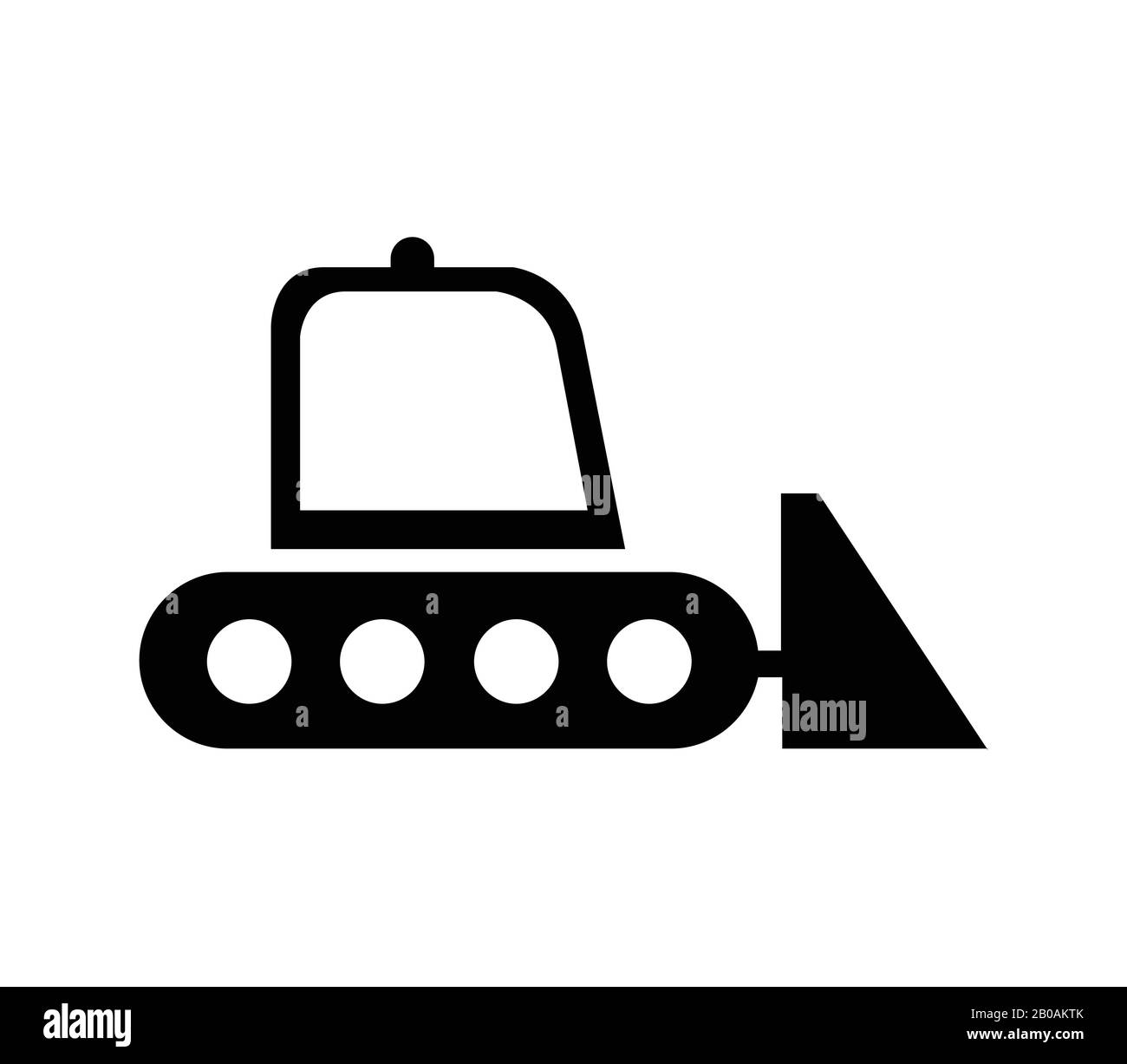 excavator icon illustrated in vector on white background Stock Vector ...