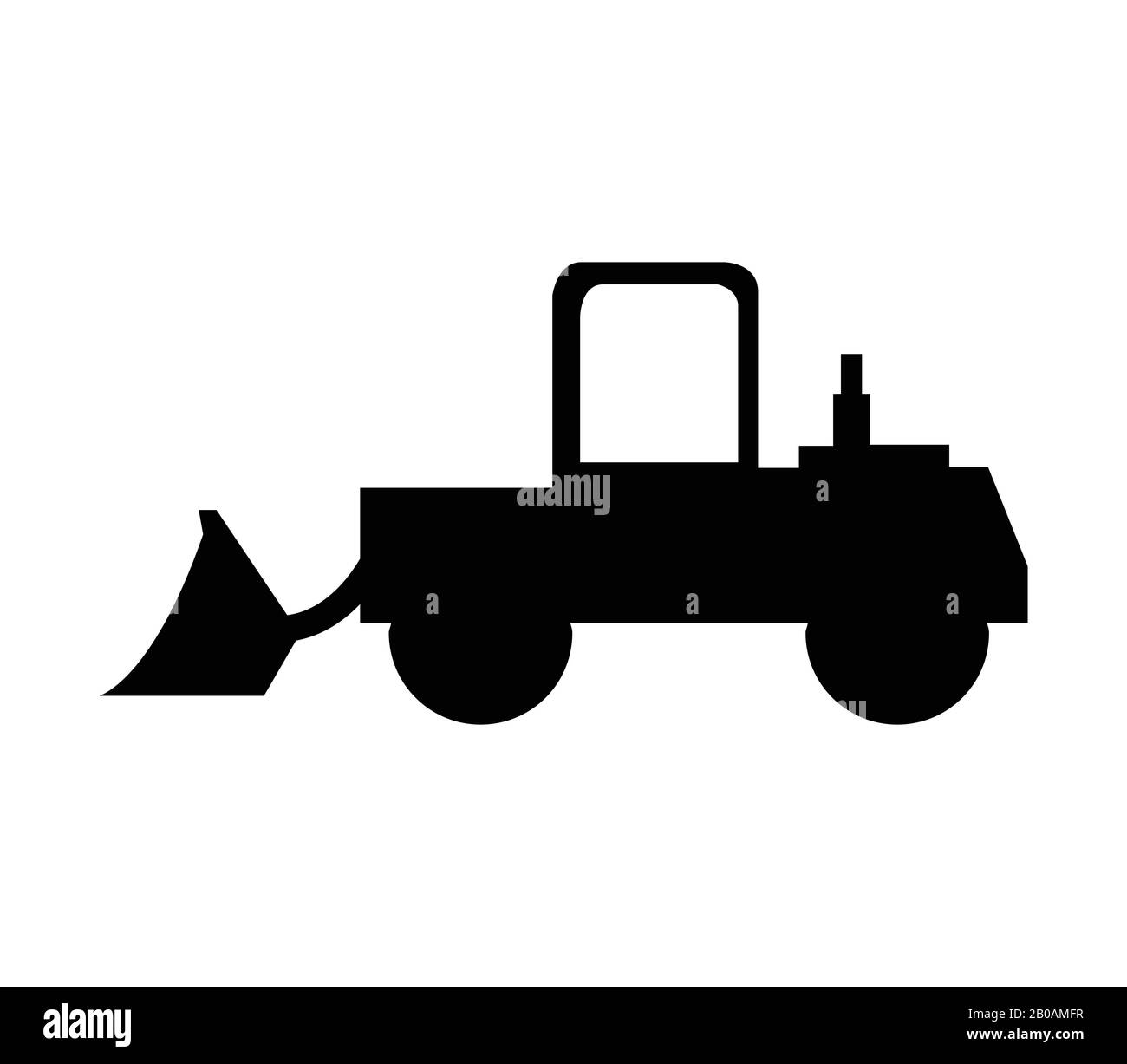 excavator icon illustrated in vector on white background Stock Vector ...