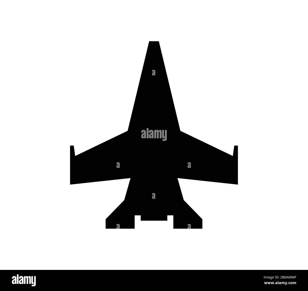 jet icon illustrated in vector on white background Stock Vector Image ...