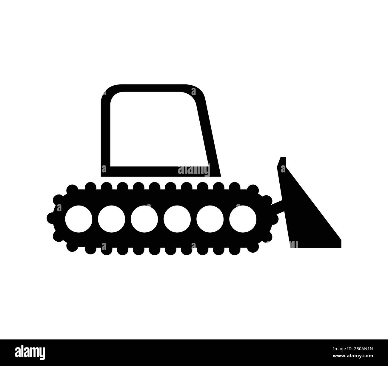 excavator icon illustrated in vector on white background Stock Vector ...