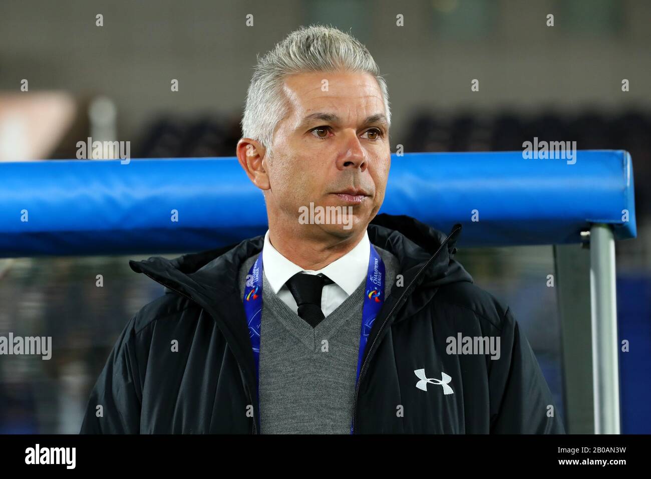 Kanagawa, Japan. 19th Feb, 2020. Steve Corica (Sydney FC) Football ...