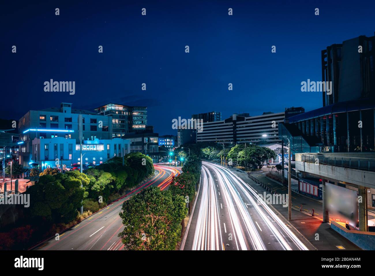 Wellington nz night hi-res stock photography and images - Alamy