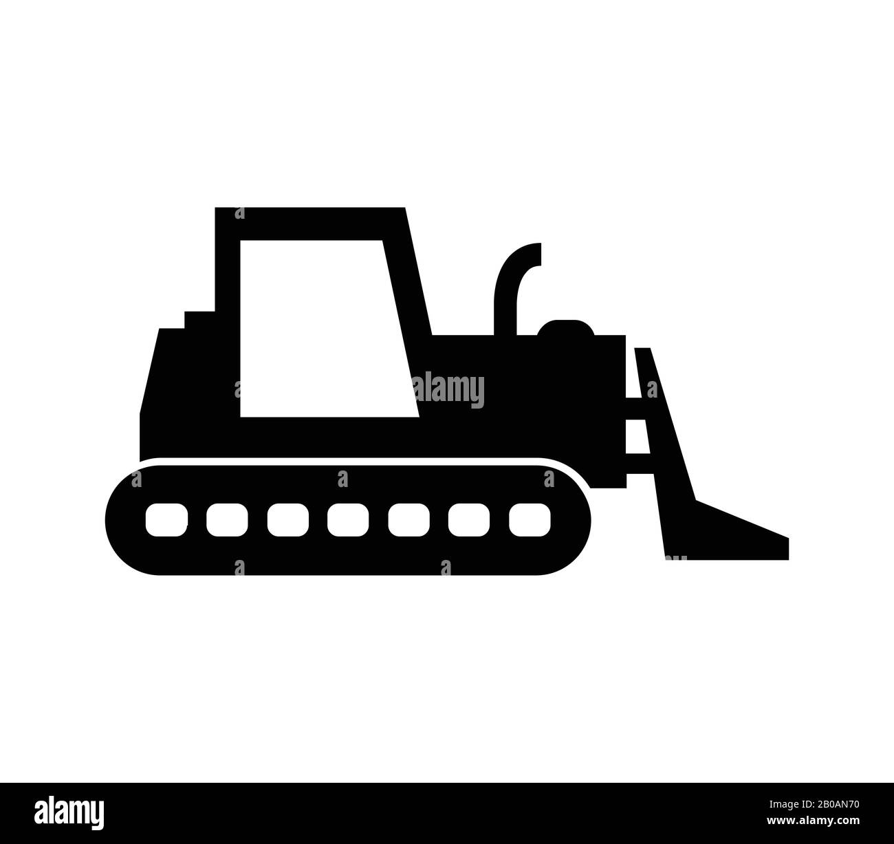 excavator icon illustrated in vector on white background Stock Vector ...