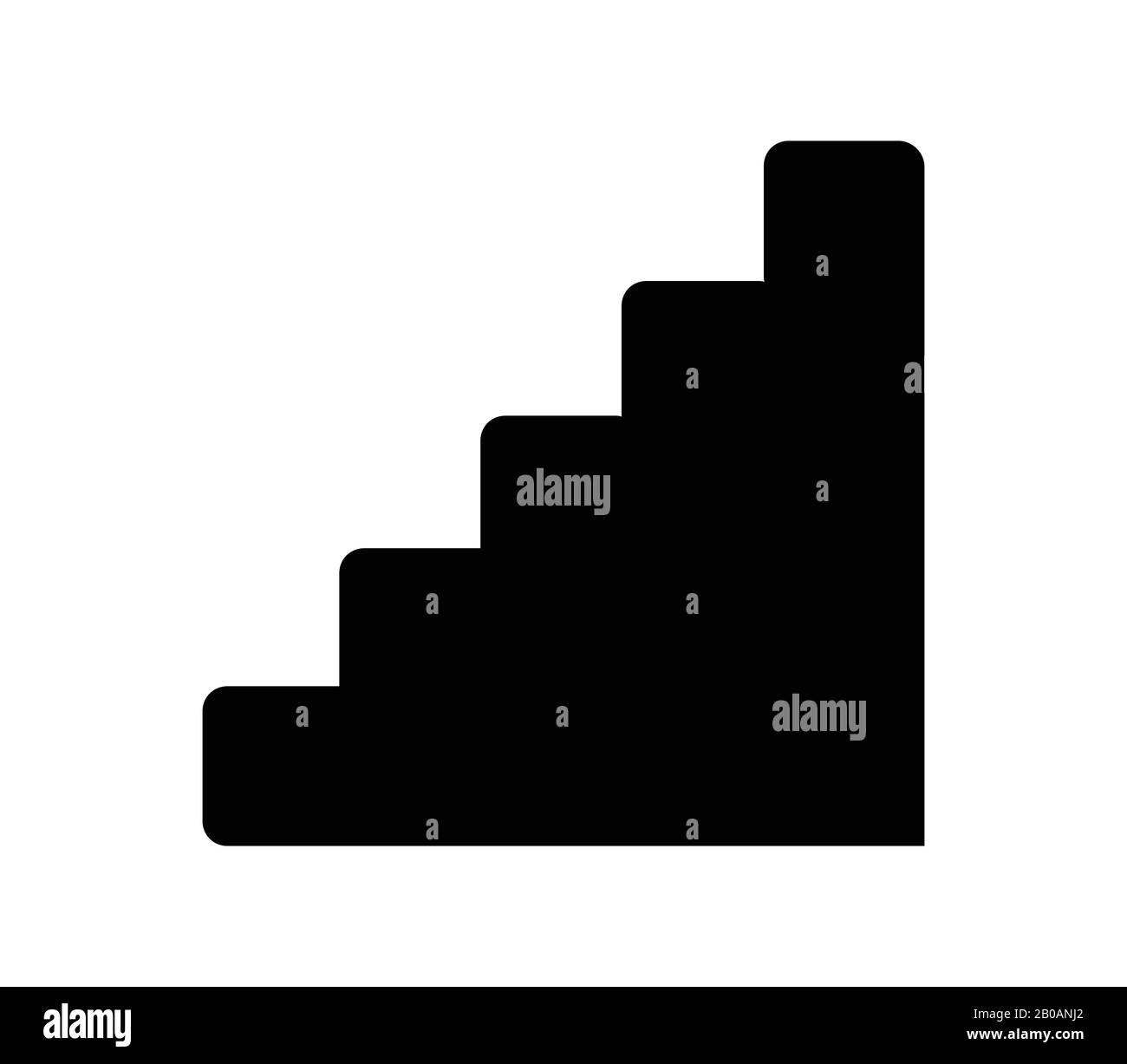 ladder icon illustrated in vector on white background Stock Vector ...