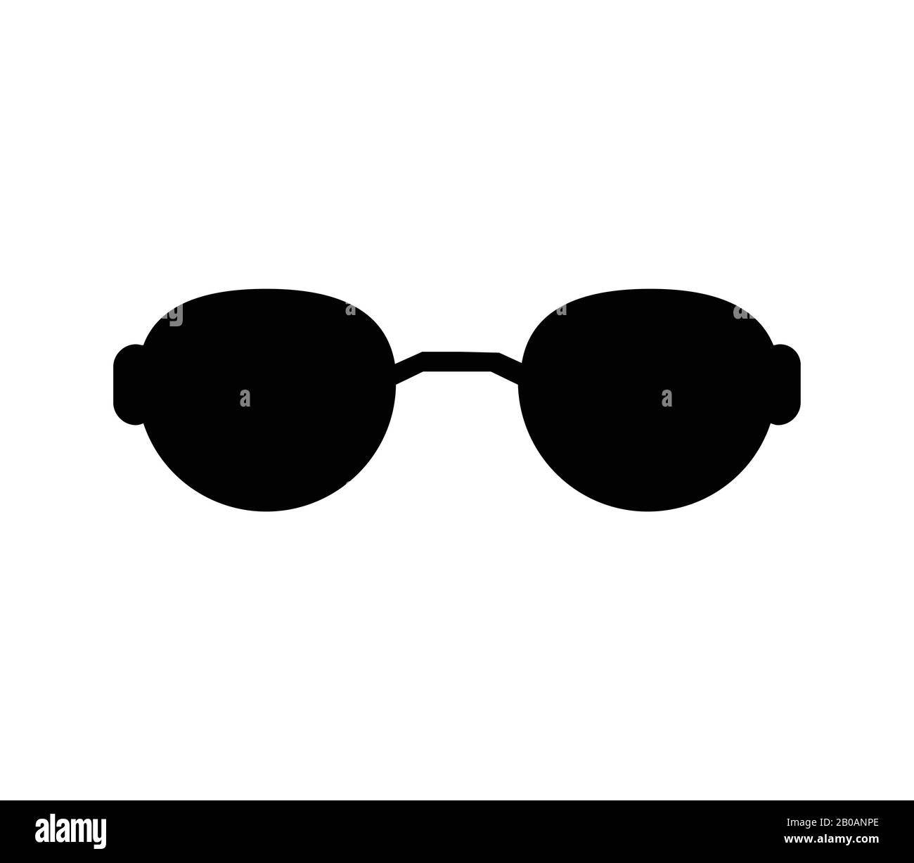 sunglasses icon illustrated on white background Stock Vector Image ...