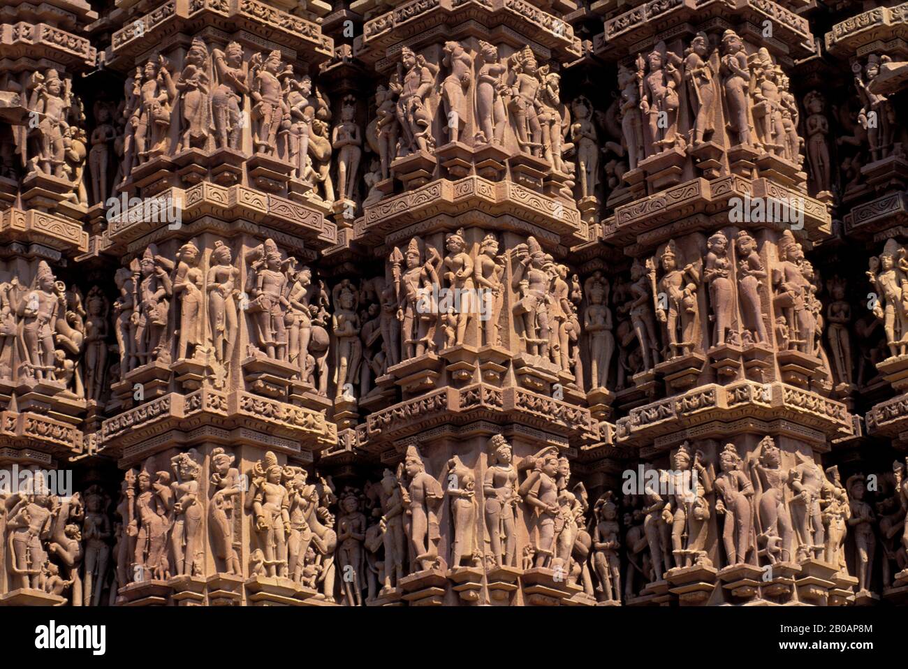 INDIA, KHAJURAHO, HINDU TEMPLE COMPLEX, 950-1050 AD, KANDARIYA TEMPLE ...