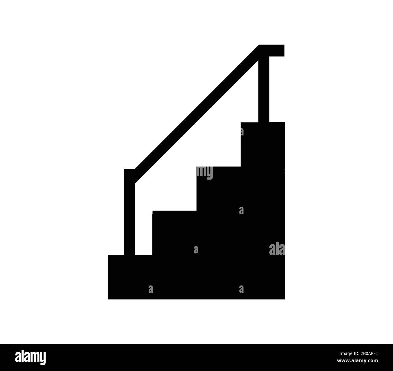 ladder icon illustrated in vector on white background Stock Vector ...