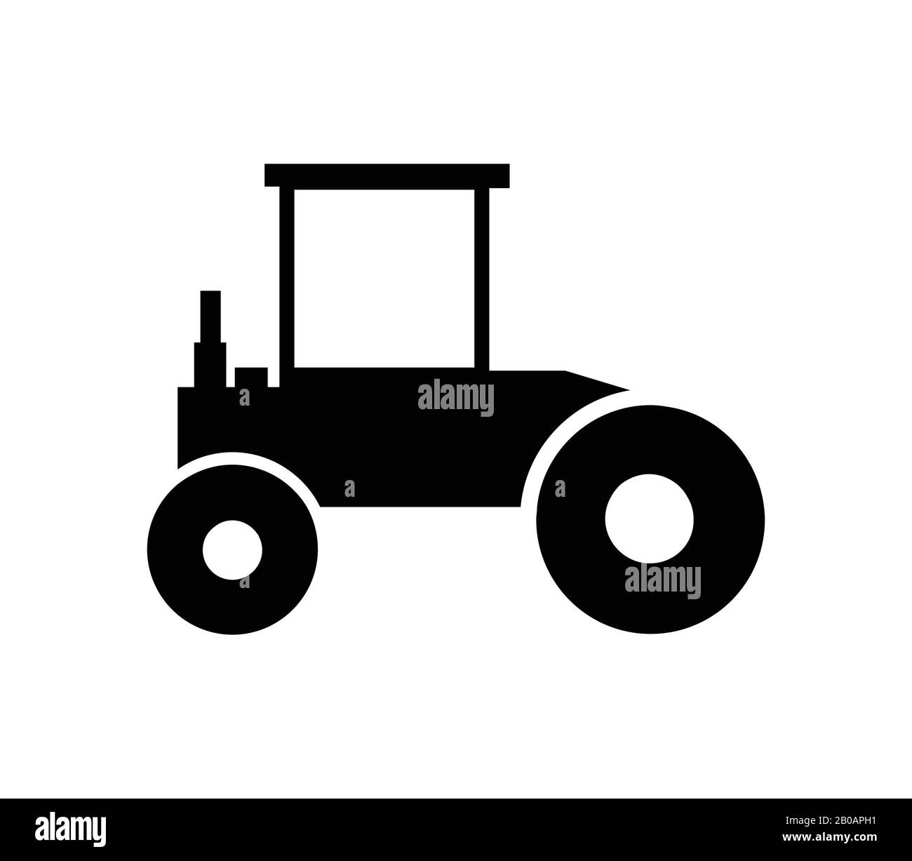 road roller icon illustrated in vector on white background Stock Vector ...