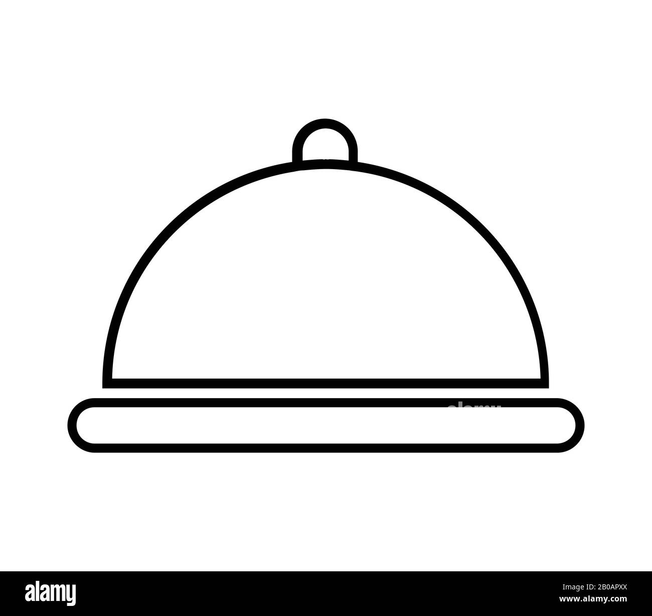 tray icon illustrated in vector on white background Stock Vector Image ...