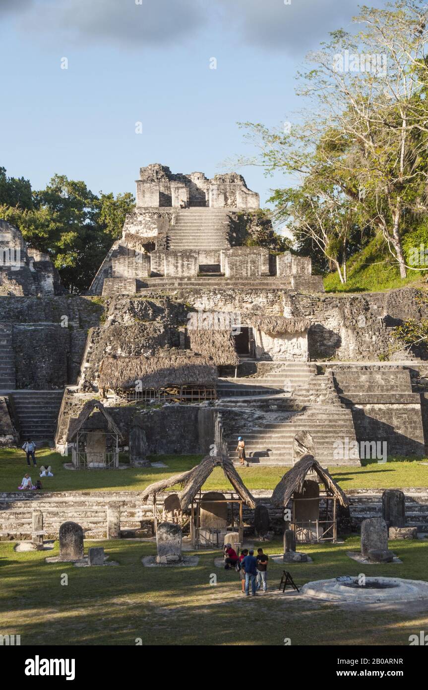 Guatemala, Tikal National Park, Acropolis del Norte, North Acropolis ...