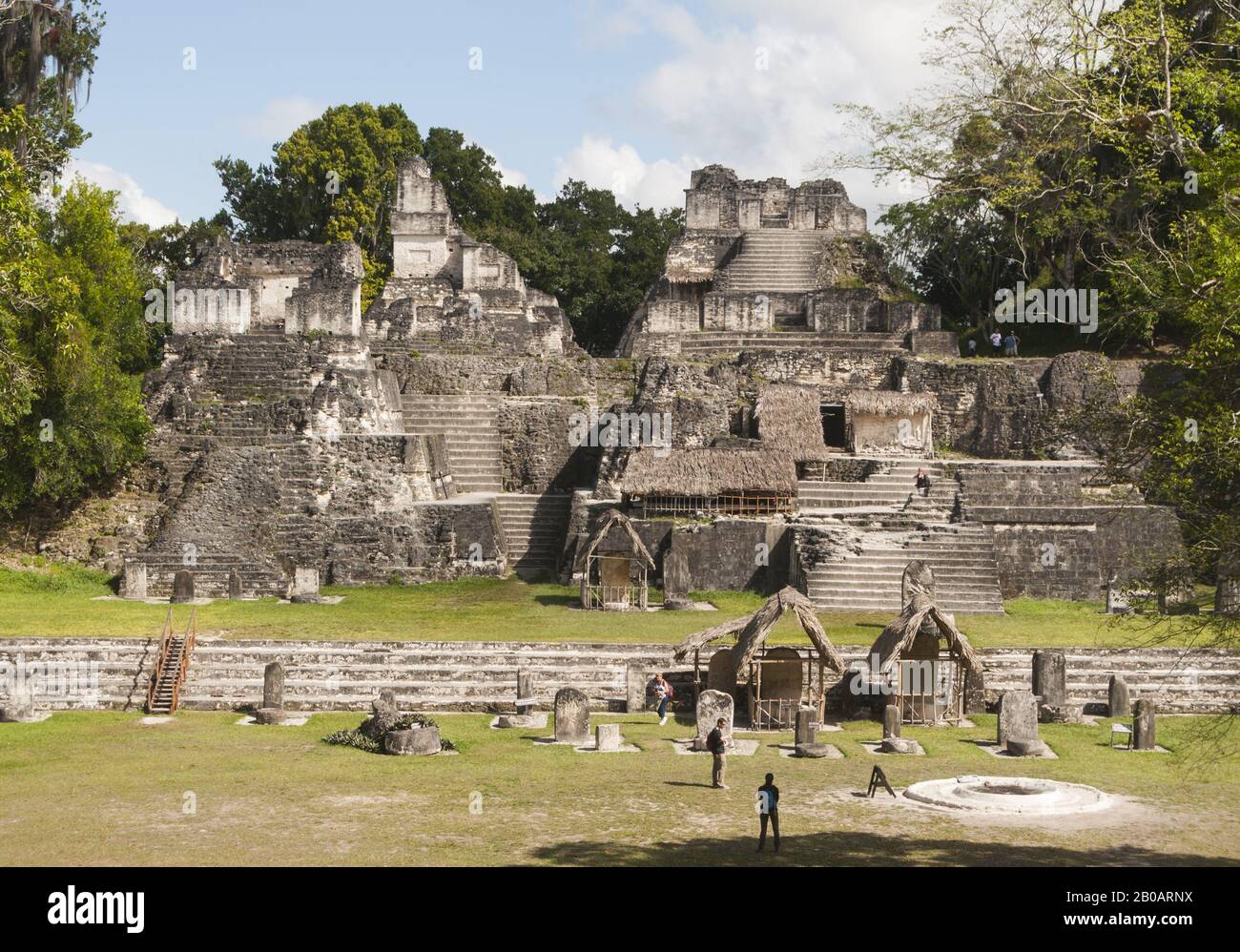 Guatemala, Tikal National Park, Acropolis del Norte, North Acropolis ...