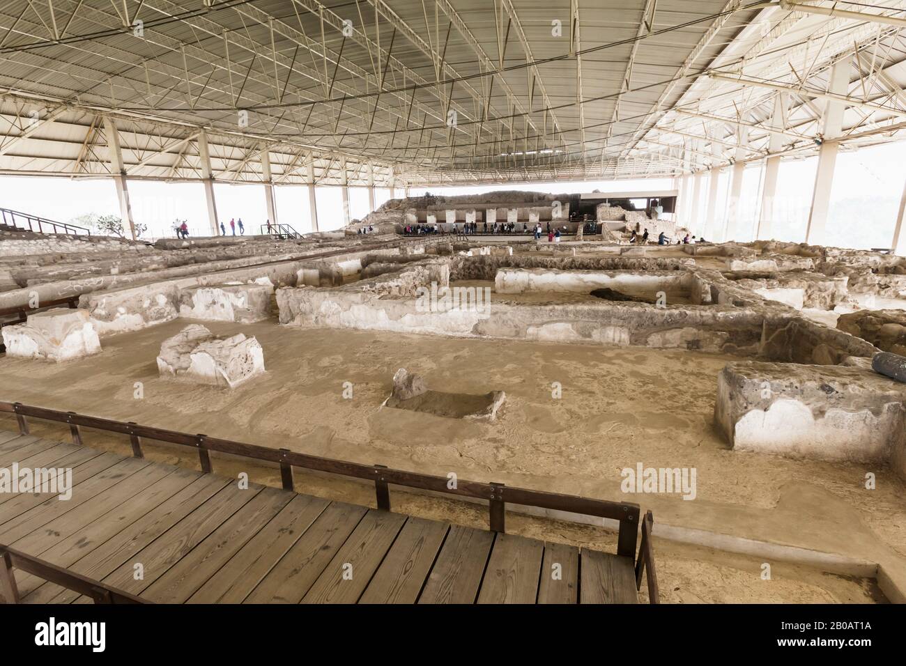 Palace of Cacaxtla archaeological site, Tlaxcala, Mexico, Central ...