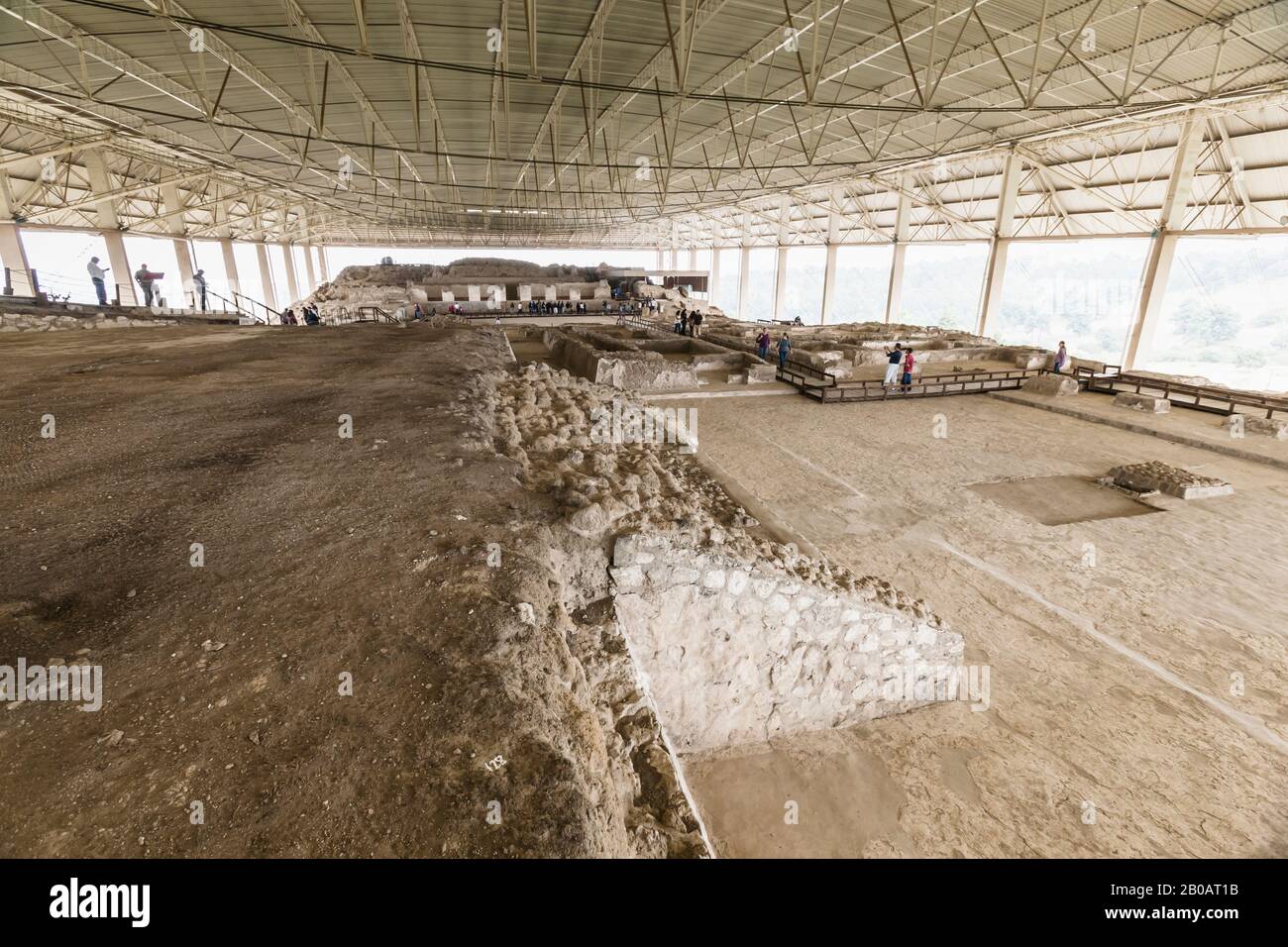 Palace of Cacaxtla archaeological site, Tlaxcala, Mexico, Central ...
