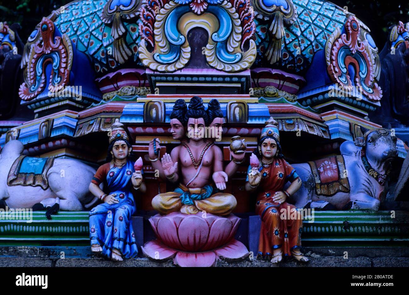 INDIA, MADRAS (CHENNAI), KAPALEESHWARA TEMPLE (HINDU), DETAIL Stock ...