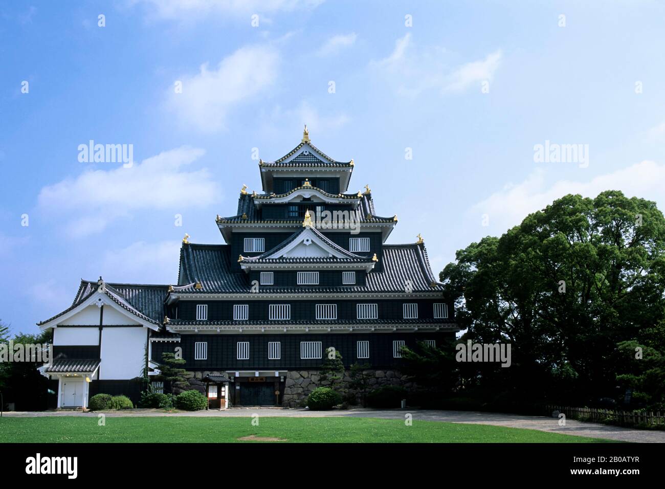 JAPAN, OKAYAMA CASTLE Stock Photo - Alamy
